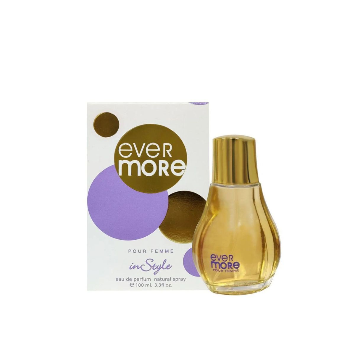 PERFUME EDP FEMININO EVER MORE INSTYLE 100ML | Diva Cosméticos